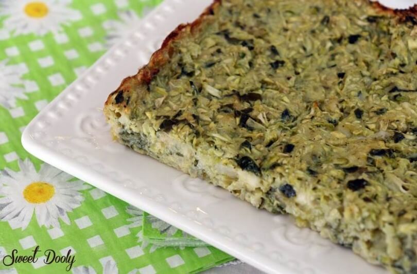 פשטידת קישואים כרובית ומנגולד מתכון לפשטידה נהדרת של סוויט דולי